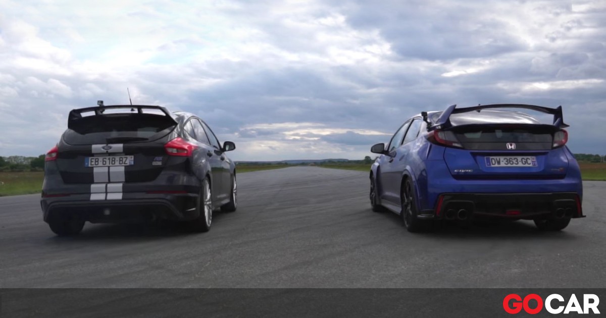 Honda Civic Type R vs Ford Focus RS (video) - Μια κόντρα δύο θηρίων από ...