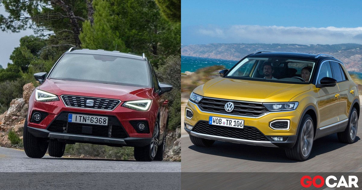 Δοκιμή: SEAT Arona ή Volkswagen T-Roc; - Με αρκετά κοινά αλλά και πολλά ...