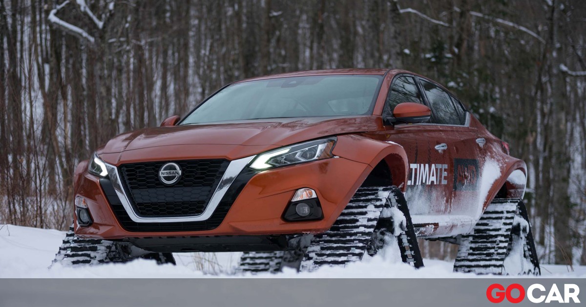 Το Nissan Altima-te AWD δεν "καταλαβαίνει" από χιόνια (vid) - Το ...