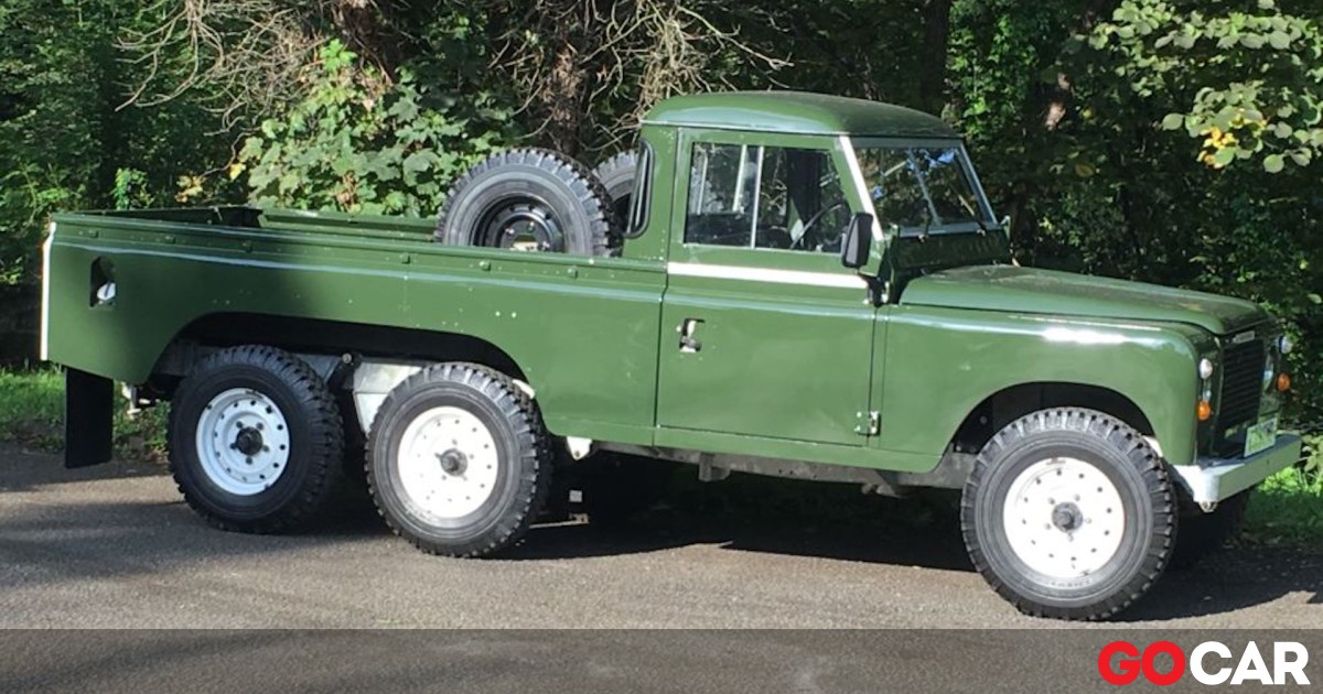 Εσύ ήξερες ότι υπάρχει Land Rover 6x6; - Το «πειραματόζωο» με τον V8 ...