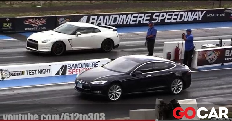VIDEO: Κόντρα Nissan GTR vs Tesla Model S - Ποιος είναι ο νικητής ...